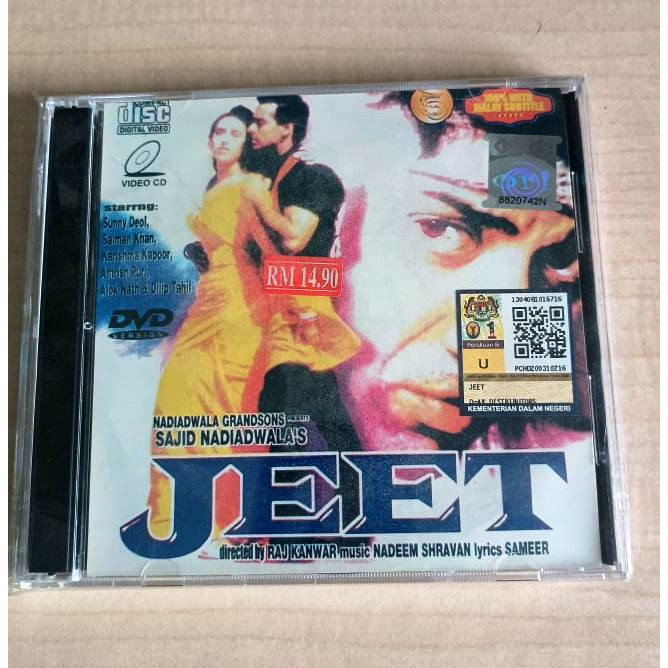 Jeet Bollywood Hindi Movie VCD 1996 Movie Sunny Deol Karisma Kapoor ...