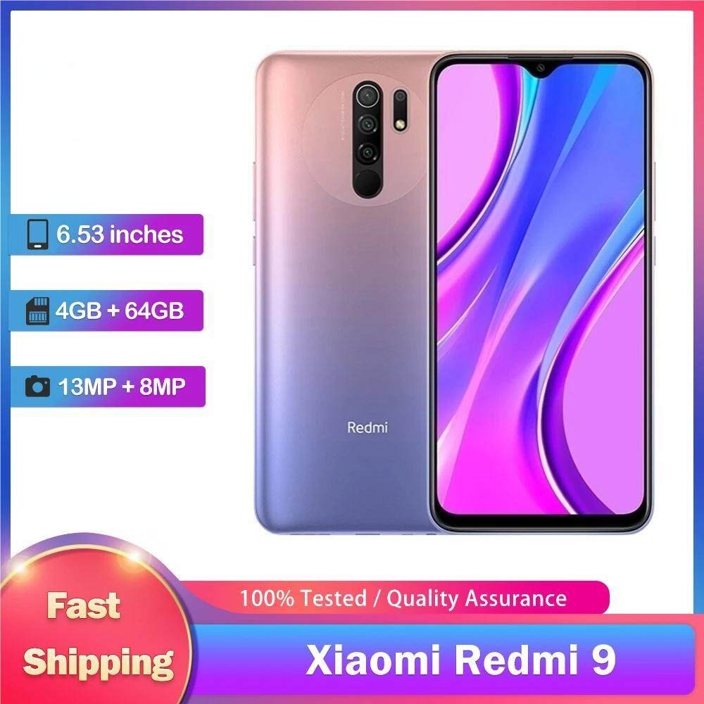 Original Xiaomi Redmi 9 4G LTE Mobile Phone used 90%new Dual SIM 6.53 ...