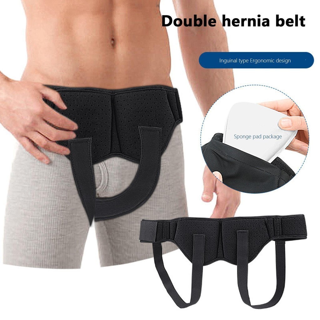 Belt for Men Inguinal Adjustable Groin Straps Truss Belt Waist Strap Abdominal Support Binder ...