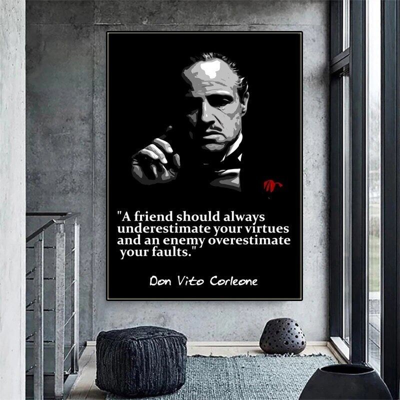 Motivational Posters Tupac Shakur Godfather Figure Portrait Prints ...