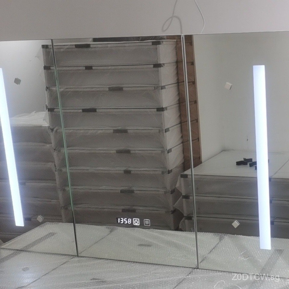 ljhProfessional Smart Mirror Cabinet Door Mirror Cabinet Defogging ...