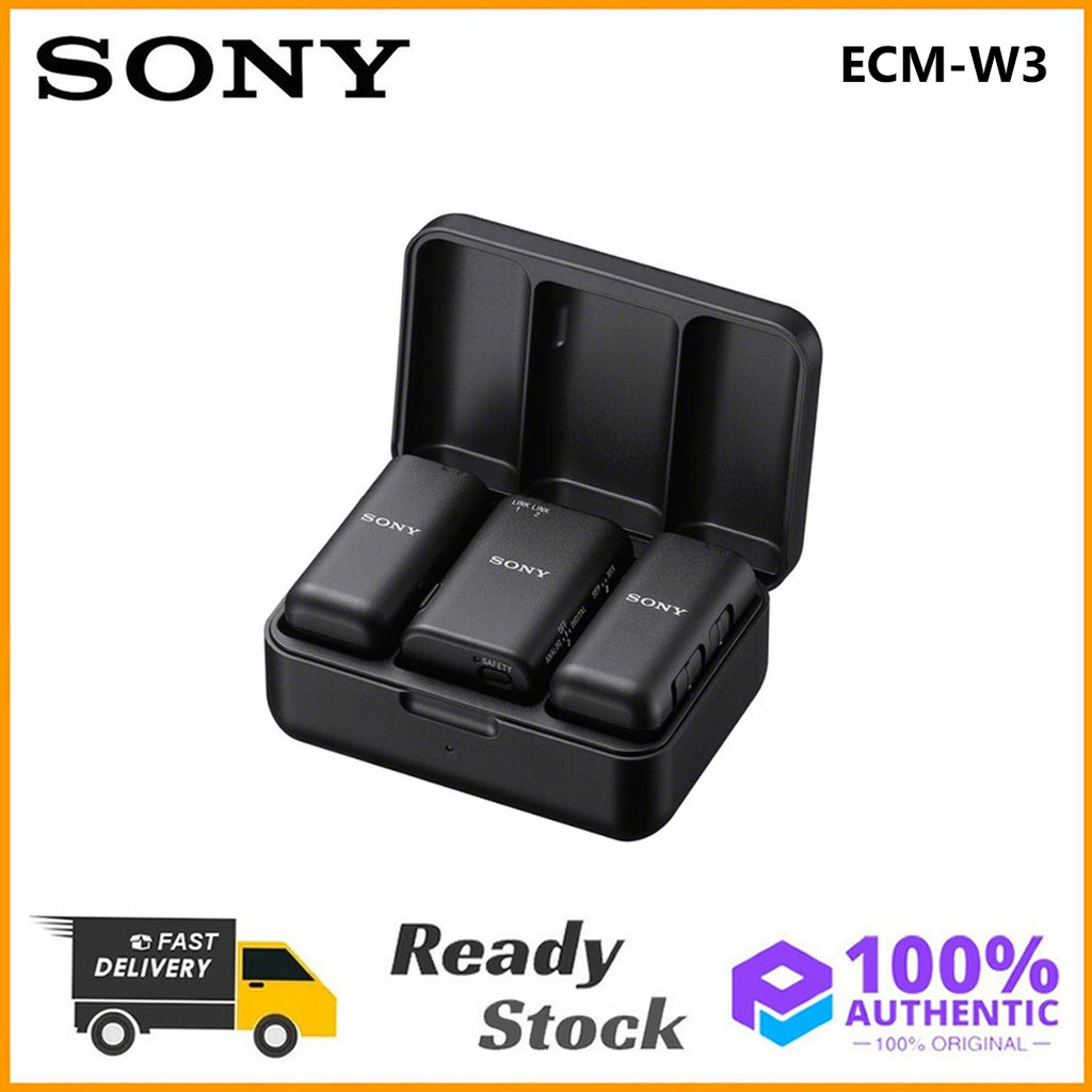 Sony ECM-W3 2-Person Wireless Microphone System | Shopee Singapore