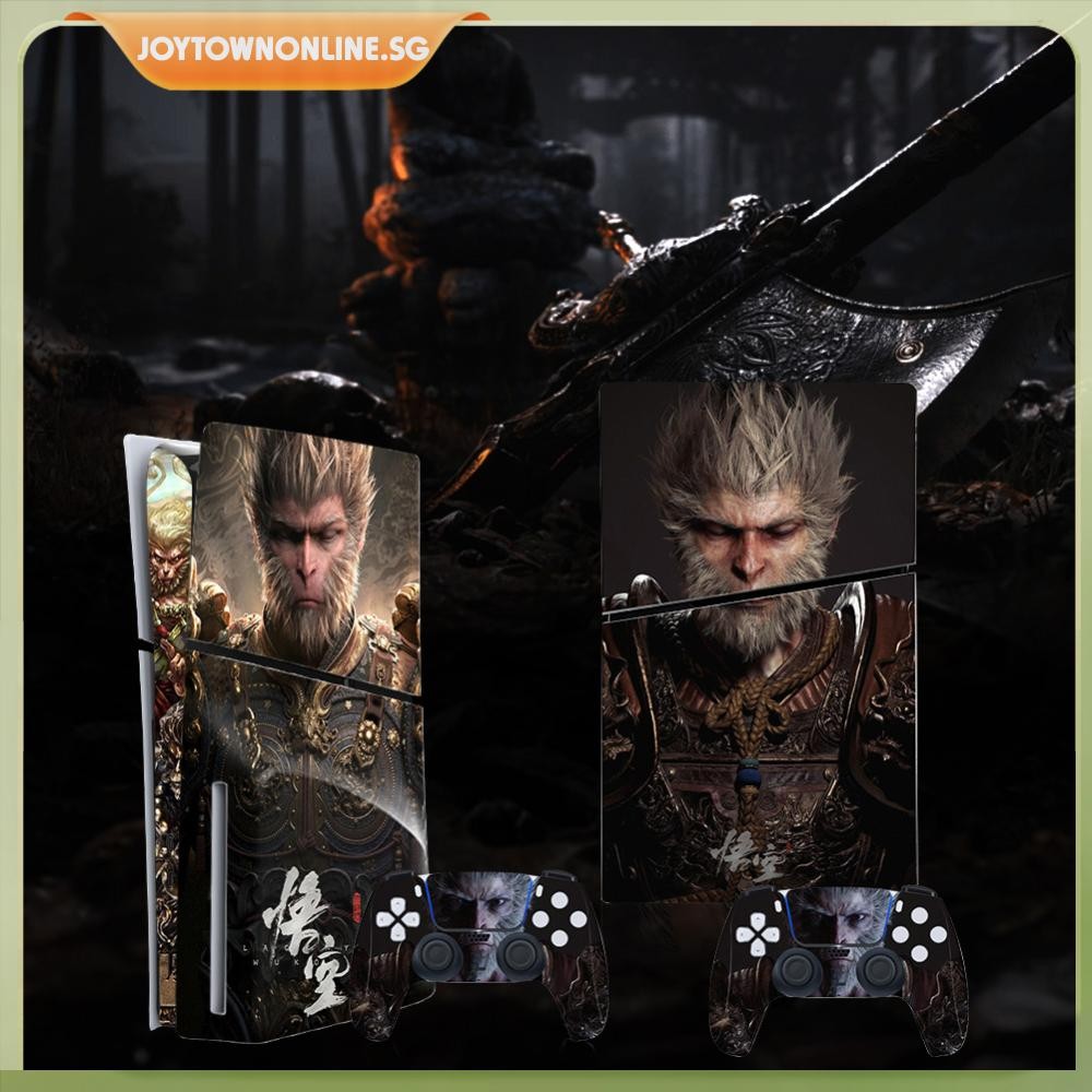 [joytownonline.sg] Black Myth Wukong Vinyl Sticker for PS5 Slim Disc ...