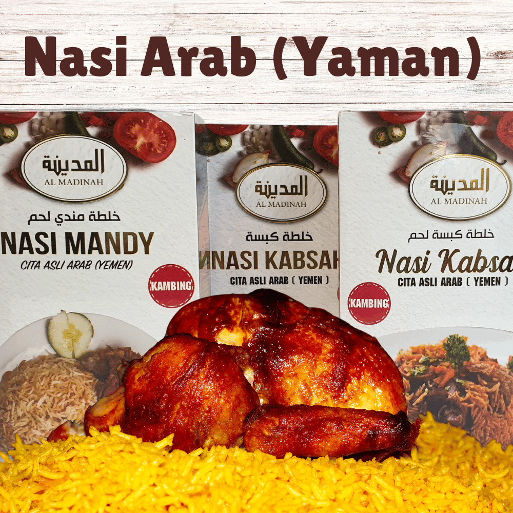 Almadinah Chicken Mandy Rice Spice | Mandy Goat | Kabsah Basmati Rice ...