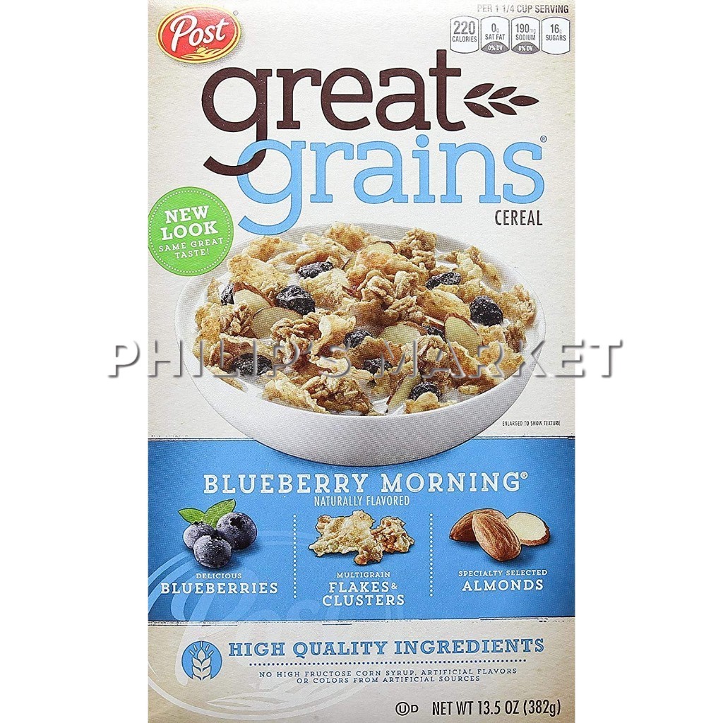 Post Selects Blueberry Nut Crunch Cereal 382g | Shopee Singapore