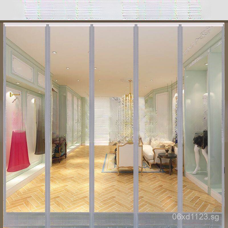 Plastic Curtain for Shop Air Conditioner Commercial Wind Blocker ...
