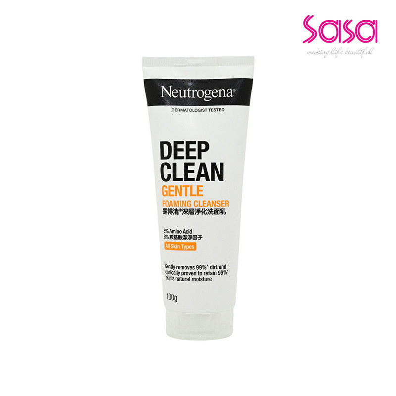 Neutrogena Deep Clean Gentle Foaming Cleanser (100g) | Shopee Singapore