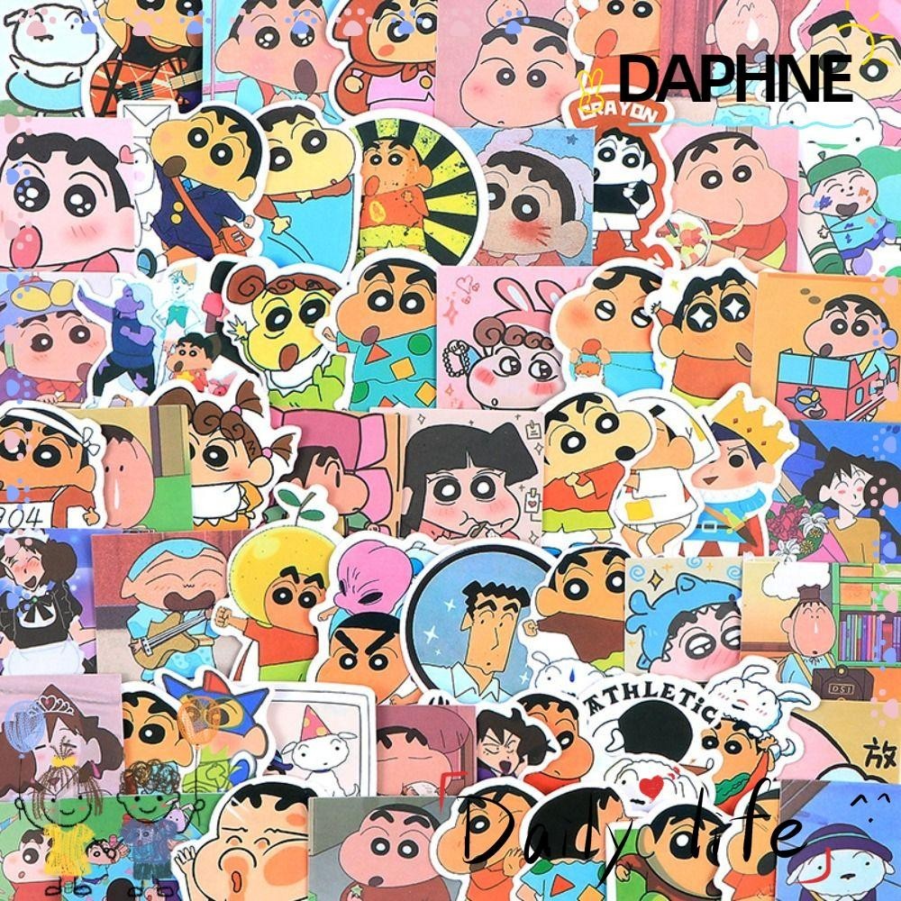 DAPHNE 50Pcs/100Pcs Cartoon Sticker, Gift Toys Stationery Lables ...