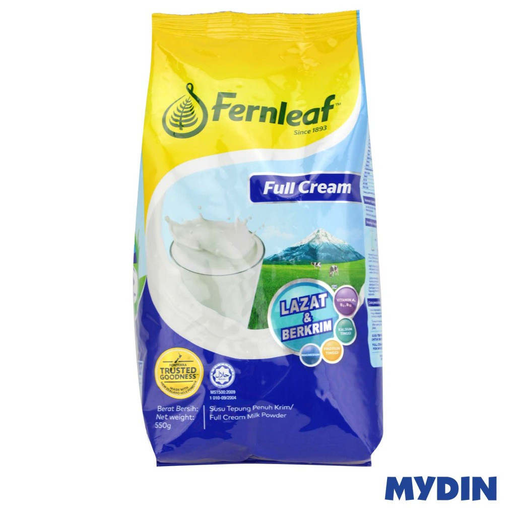 Fernleaf Full Cream Milk Powder (500g) | Shopee Singapore