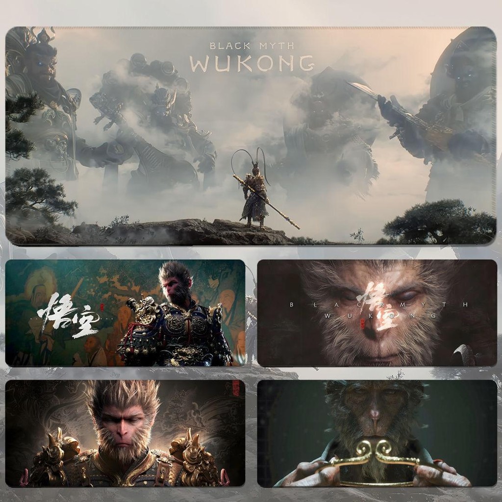 Mouse Pad Gaming Black Myth: Wukong the Destined One Extra Large ...