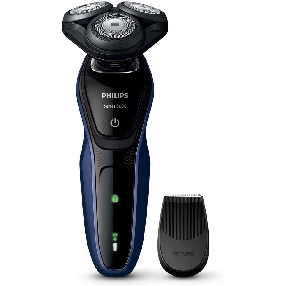 Philips Shaver Series 5000 Wet and Dry Cordless Electric Shaver with ...