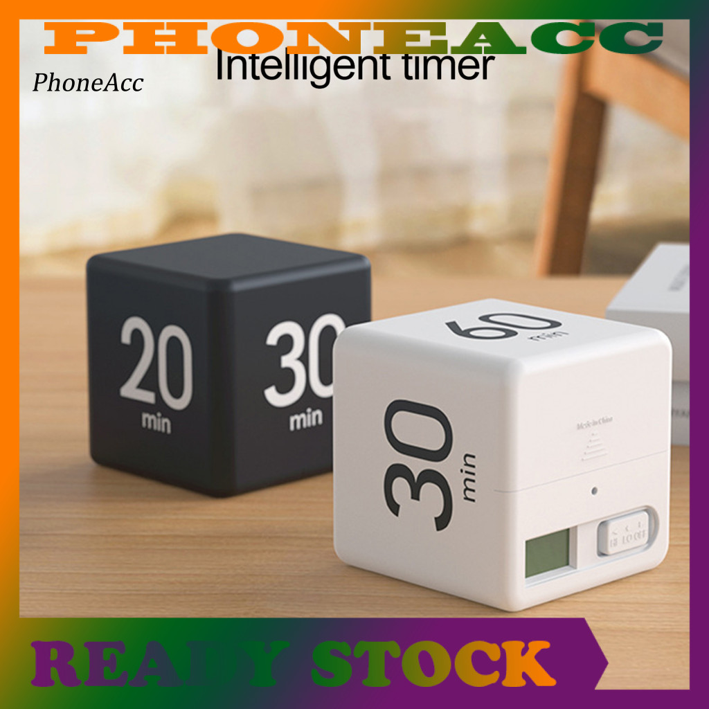 1-60 Minutes Preset Countdown Timer Adjustable Volume Rotating Timer ...