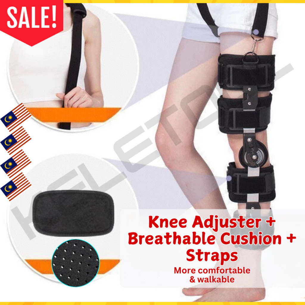 KELETOOL Adjustable Knee Brace Lateral Stabilizer Pads Support Patellar ...