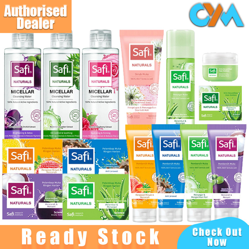 Safi Natural Skin care Full Set Hadiah Gift Testing Set Anti Jerawat ...