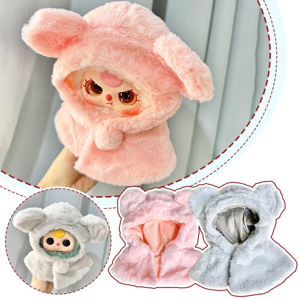 Baby Three Clothes Cute Baby Doll Outfit Simple Cloak Doll Clothing ...