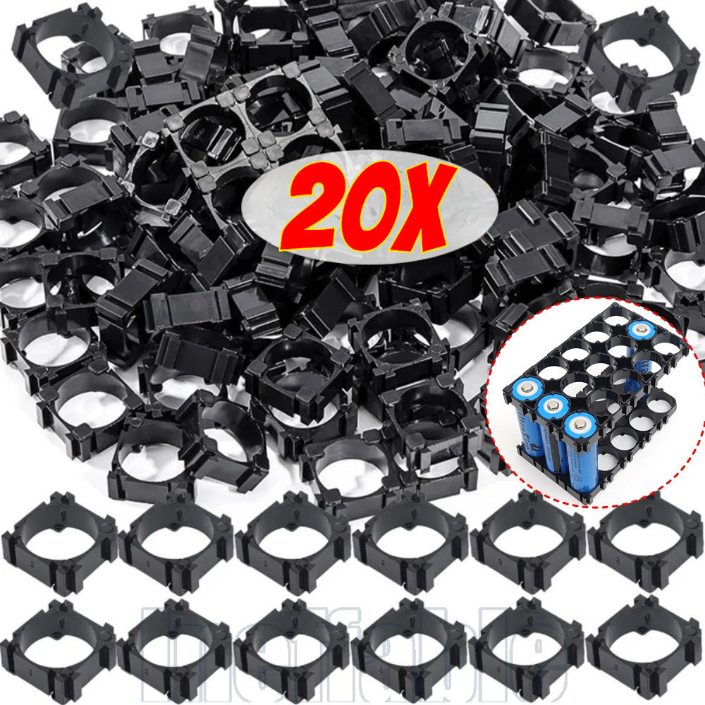 20Pcs 18650 Li-ion Battery Holder - Cylindrical Cell Holder - Multi ...