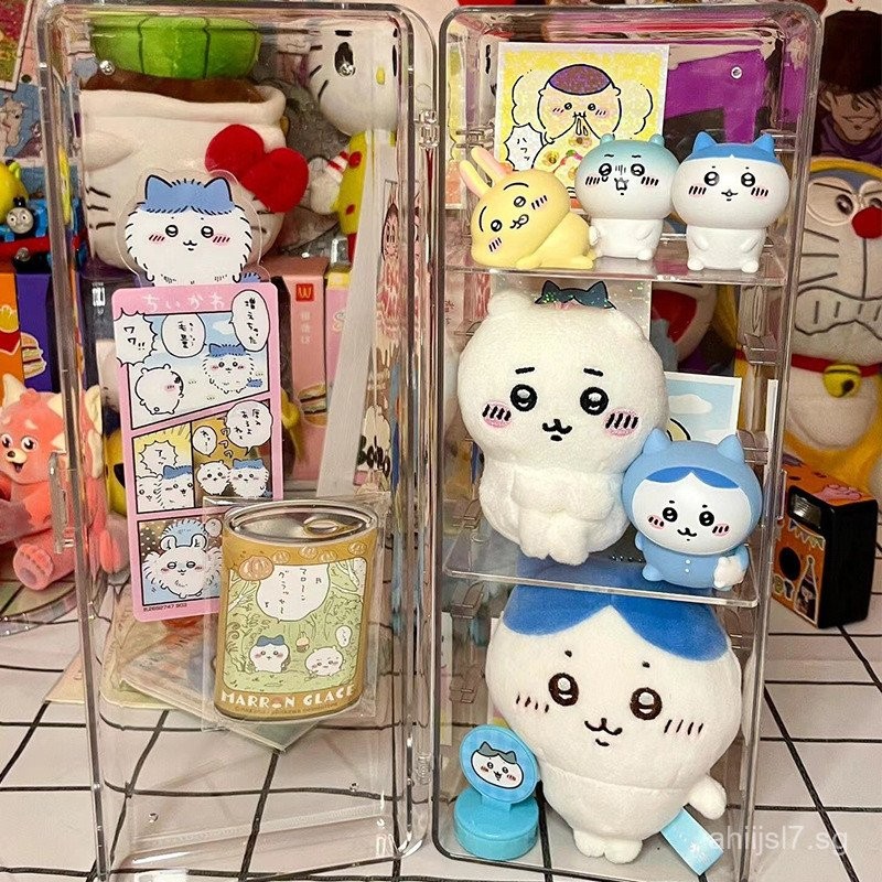 Desktop Mini Small Pain Cabinet Acrylic Bar Chibi Guzi Stand chiikawa ...