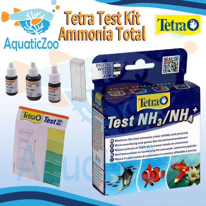 Tetra NH3 NH4 Test Kit Ammonia Total Seawater Parameter Meter Reef ...