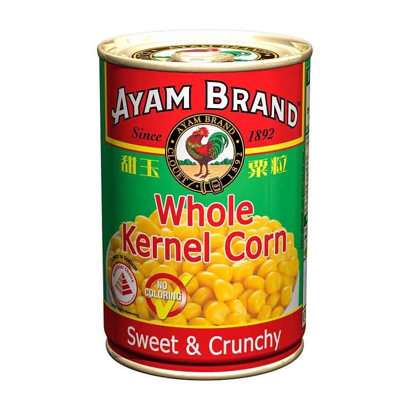 Ayam Brand Whole Kernel Corn, 425g | Shopee Singapore