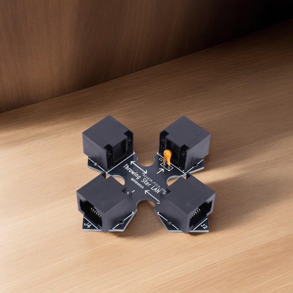 Throwing Star LAN Tap Network Packet Capture Mod Replica Monitoring ...