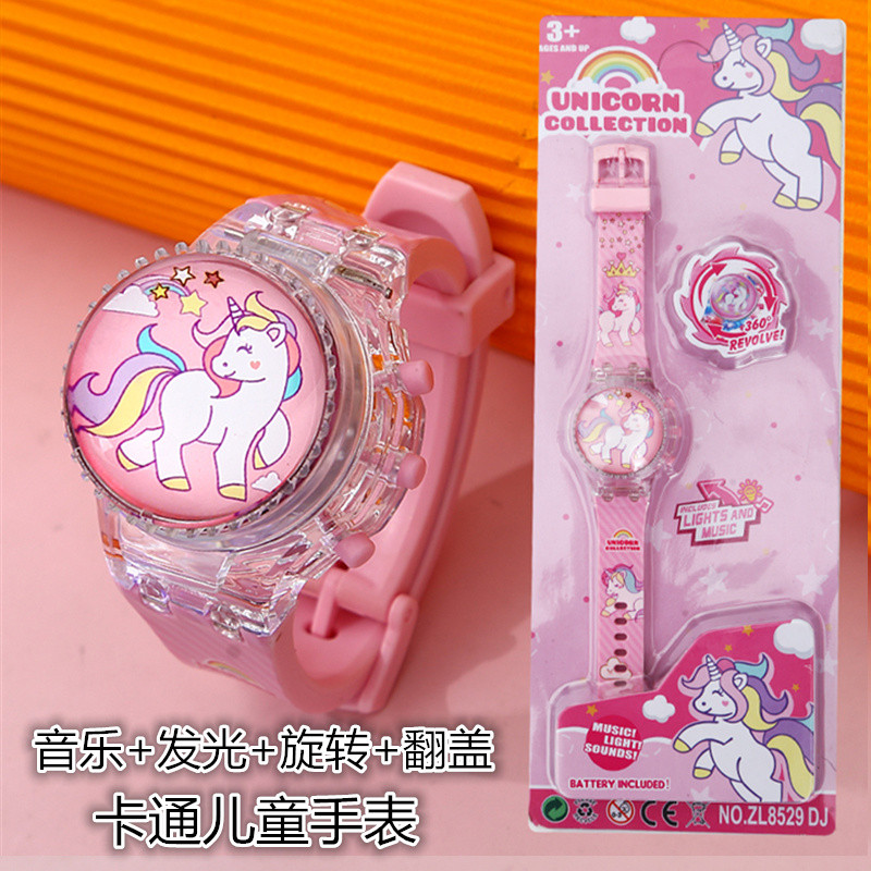 [Ready Stock Luminous Music Flip Rotating] My Little Pony Children ...
