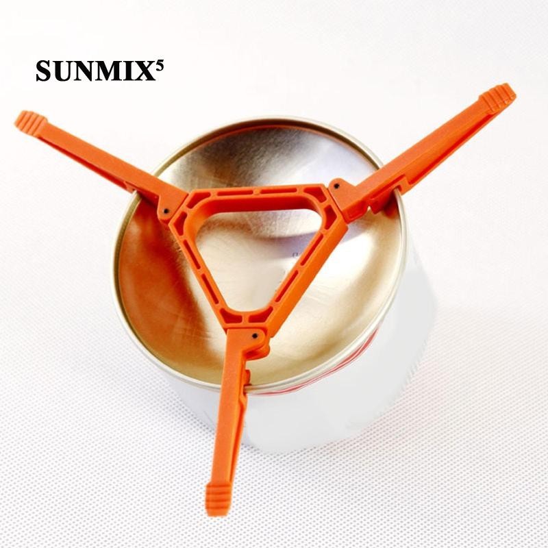 [ Foldable Camping Canister Rack, Tripod Outdoor Gas Tank Stand, for ...