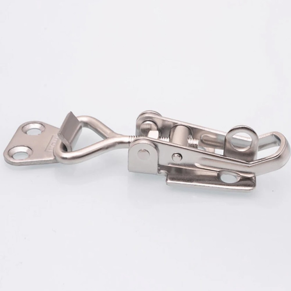 [0731 NICEDAY-TH NEW] Lever Lock Hasp Stainless Steel Hasp Lock Latch ...