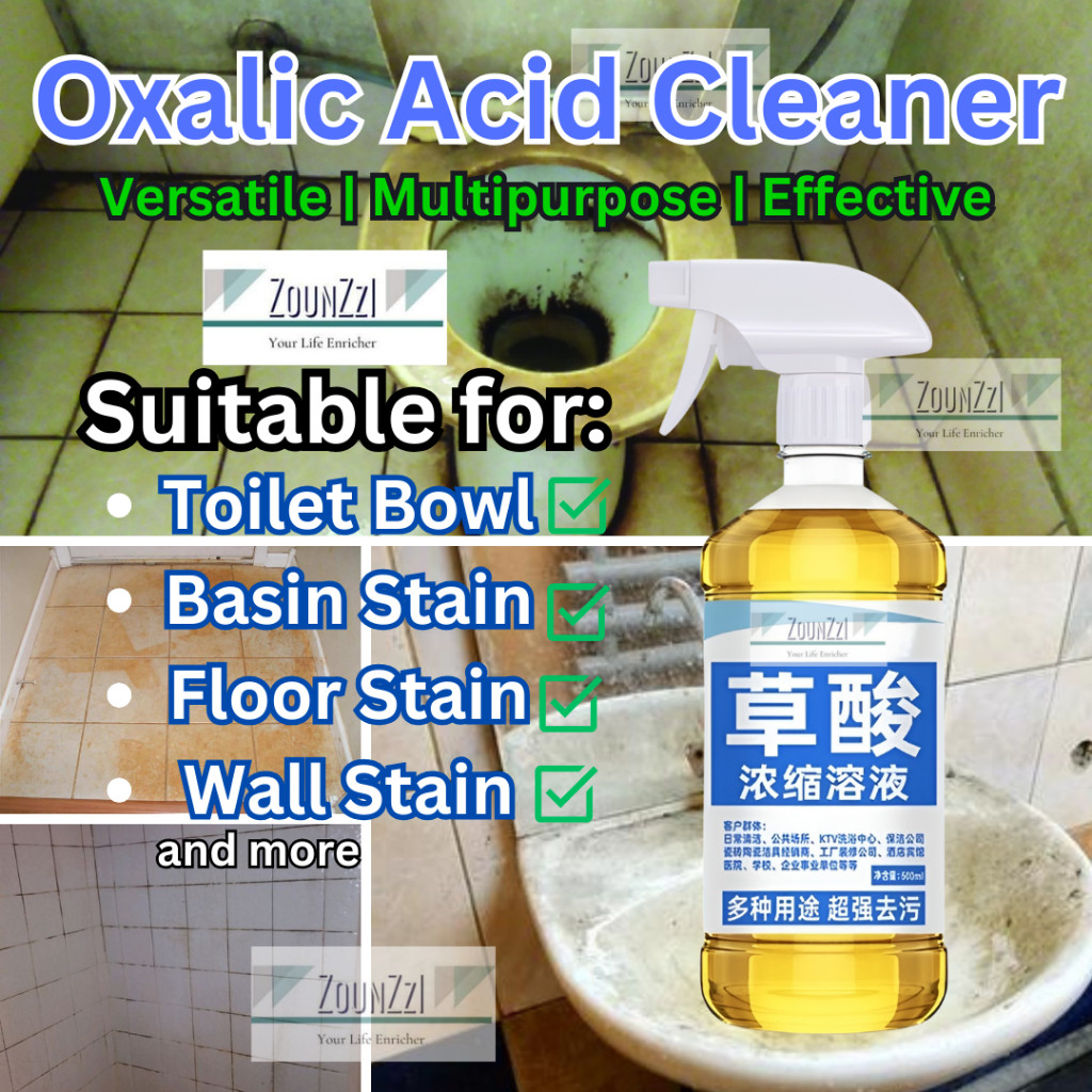 Multipurpose Oxalic Acid Cleaner for Floors Toilets and Porcelain Tiles ...
