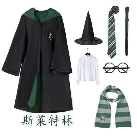 Harry Potter Clothes Magic Robe cos Clothes Full Set Gryffindor ...