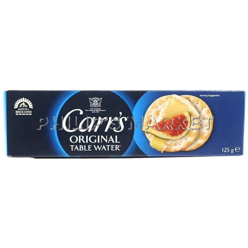 (Expiry 7th Dec 2024) Carr's Original Table Water Biscuits 125g ...