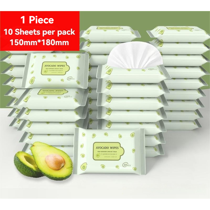 Mini Wet Wipes Portable Wet Tissue Pack for Kids Travel-Friendly Hand ...
