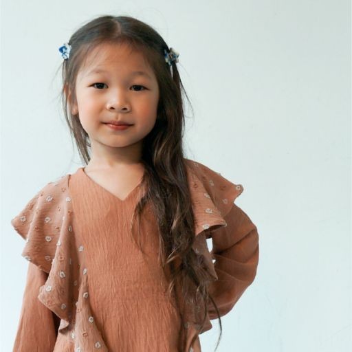 (Baju Raya) (Girl's kanak kanak Brackets) | Shopee Singapore