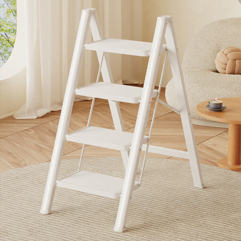 Ladder Folding Ladder 2/3 Step Household Carbon Steel Kitchen Step ...