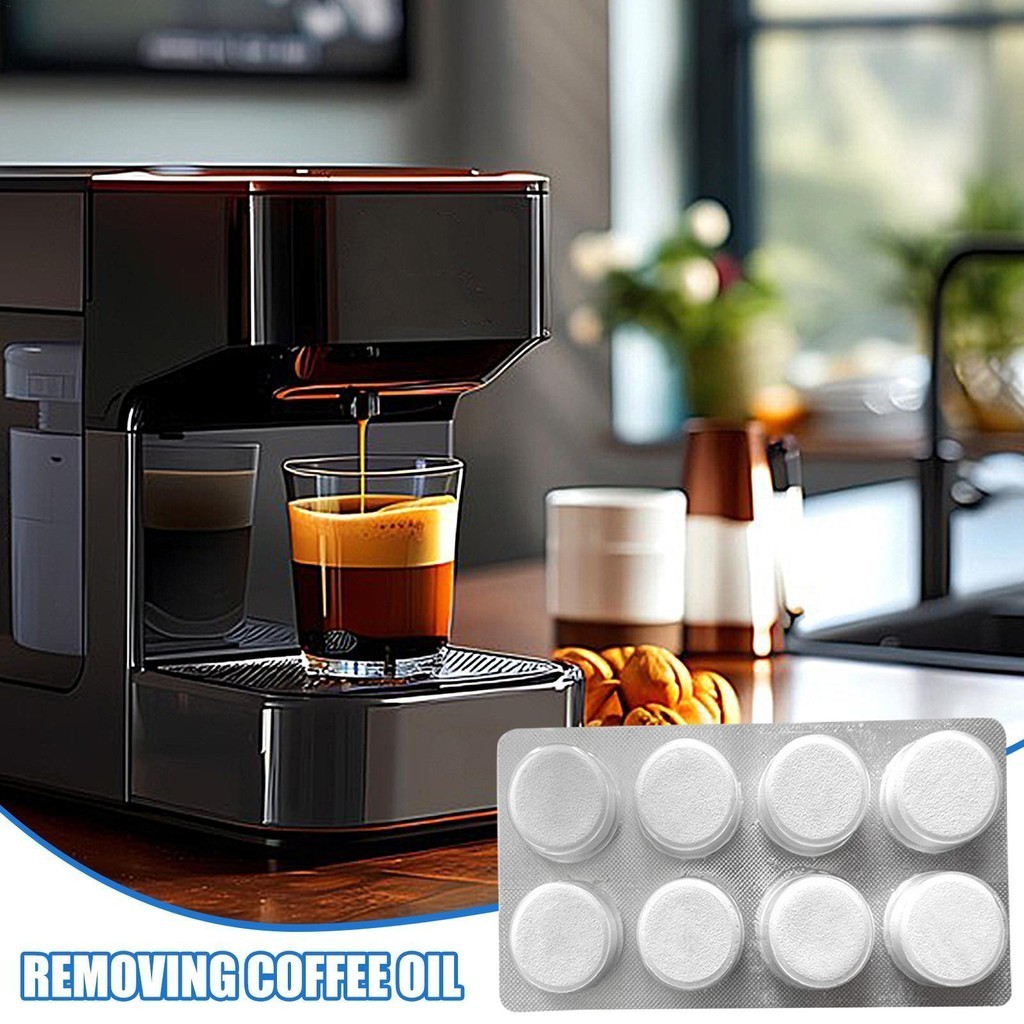 Coffee Machine Cleaning Tablets 8 Count Coffee Maker Pot Descaling ...