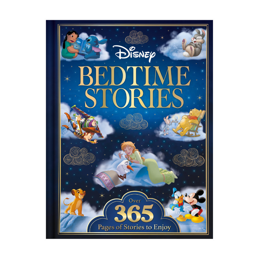 Disney Bedtime Stories (381 Pgs) Treasury Premium Story Book For Kids ...