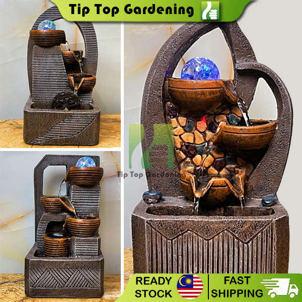 Air Pancut Meja Garden Series Hiasan Rumah / Water Fountain Decor Water ...