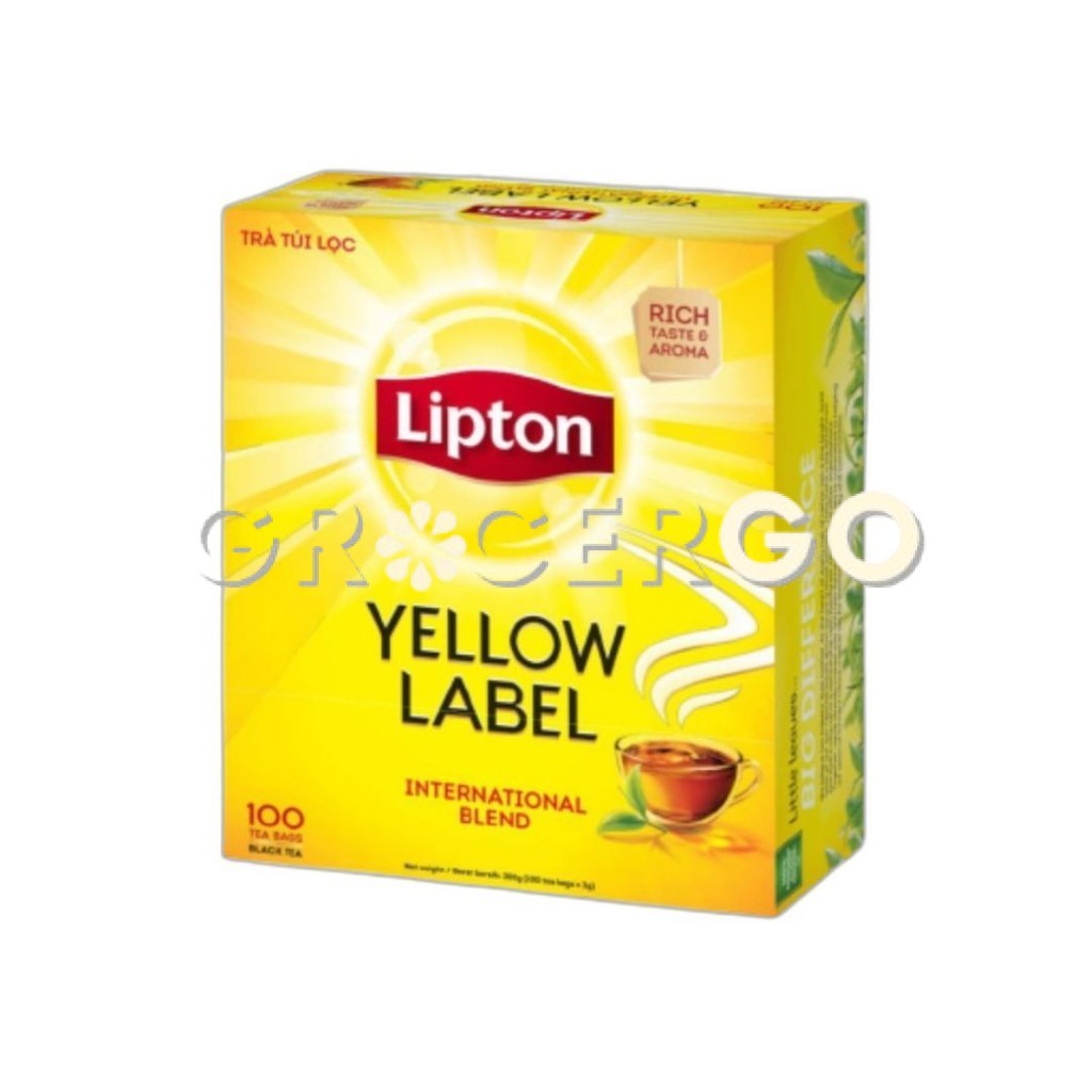 Lipton Yellow Label Tea 100s (200g) | Shopee Singapore