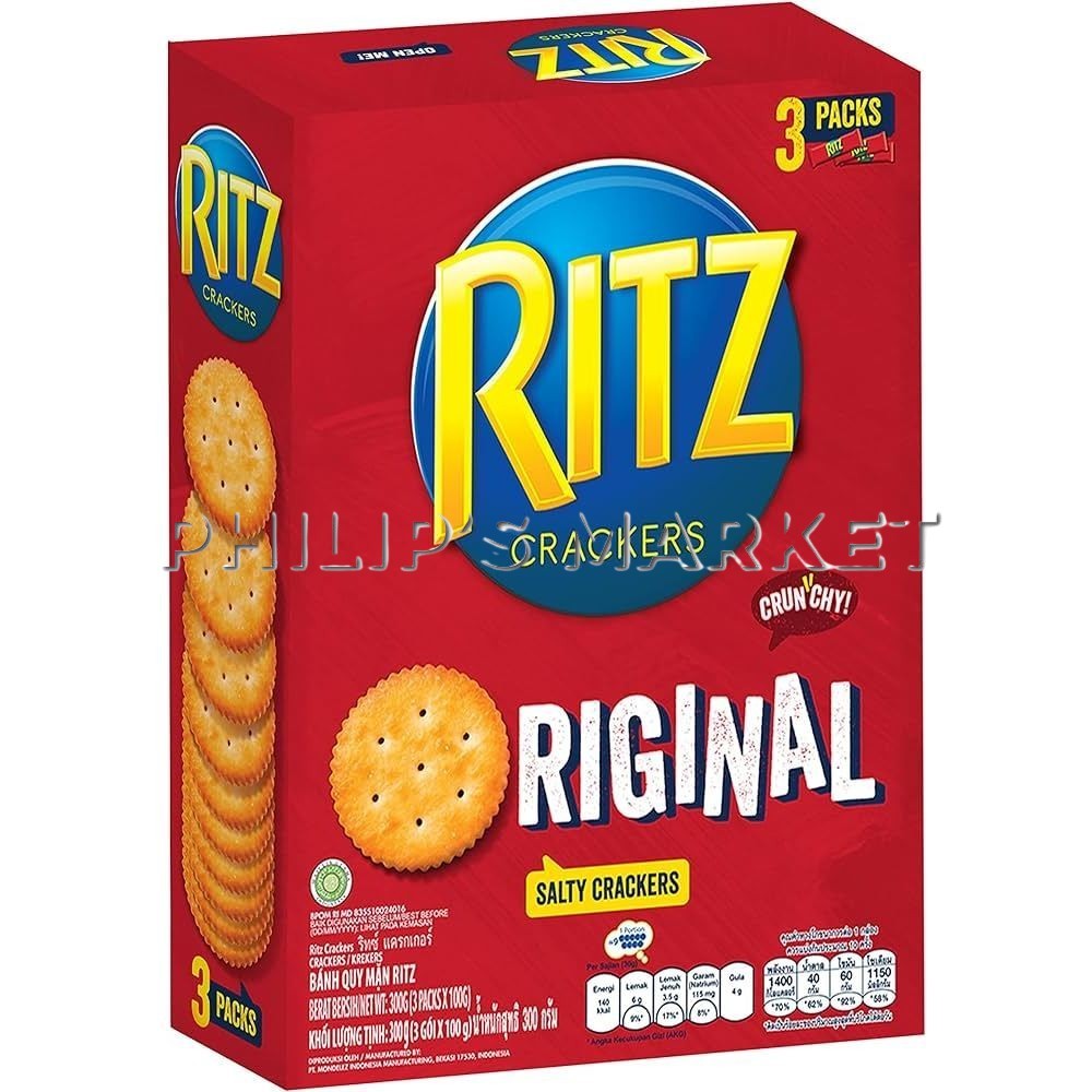 Ritz Crackers Multipack 300g (3 x 100g) | Shopee Singapore