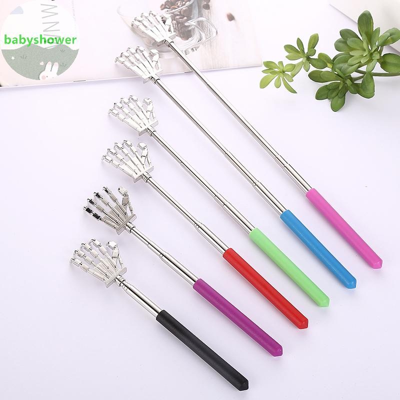 Babyshower Stainless Steel Back Scratcher Telescopic Machine Hand Metal ...