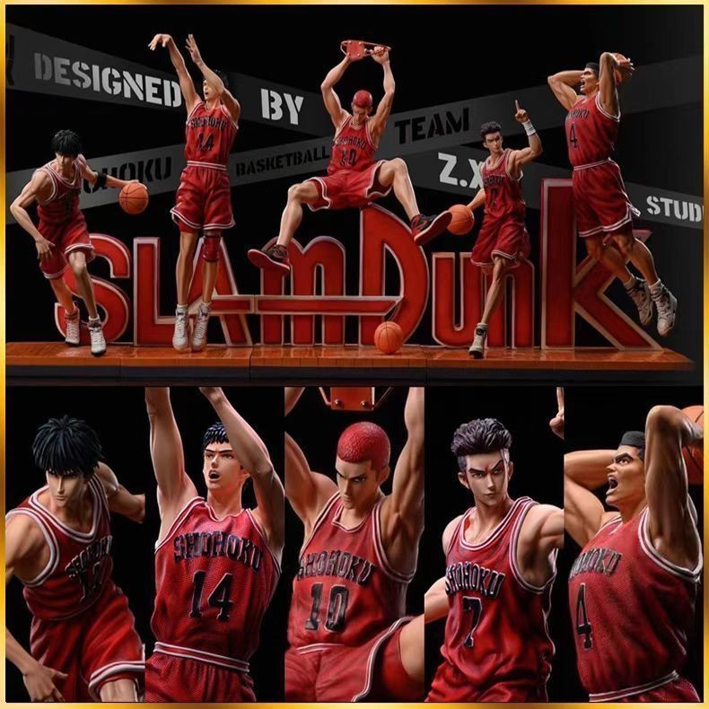 Slam Dunk S+ Version Shohoku Starting Five | Sakuragi Hanamichi ...
