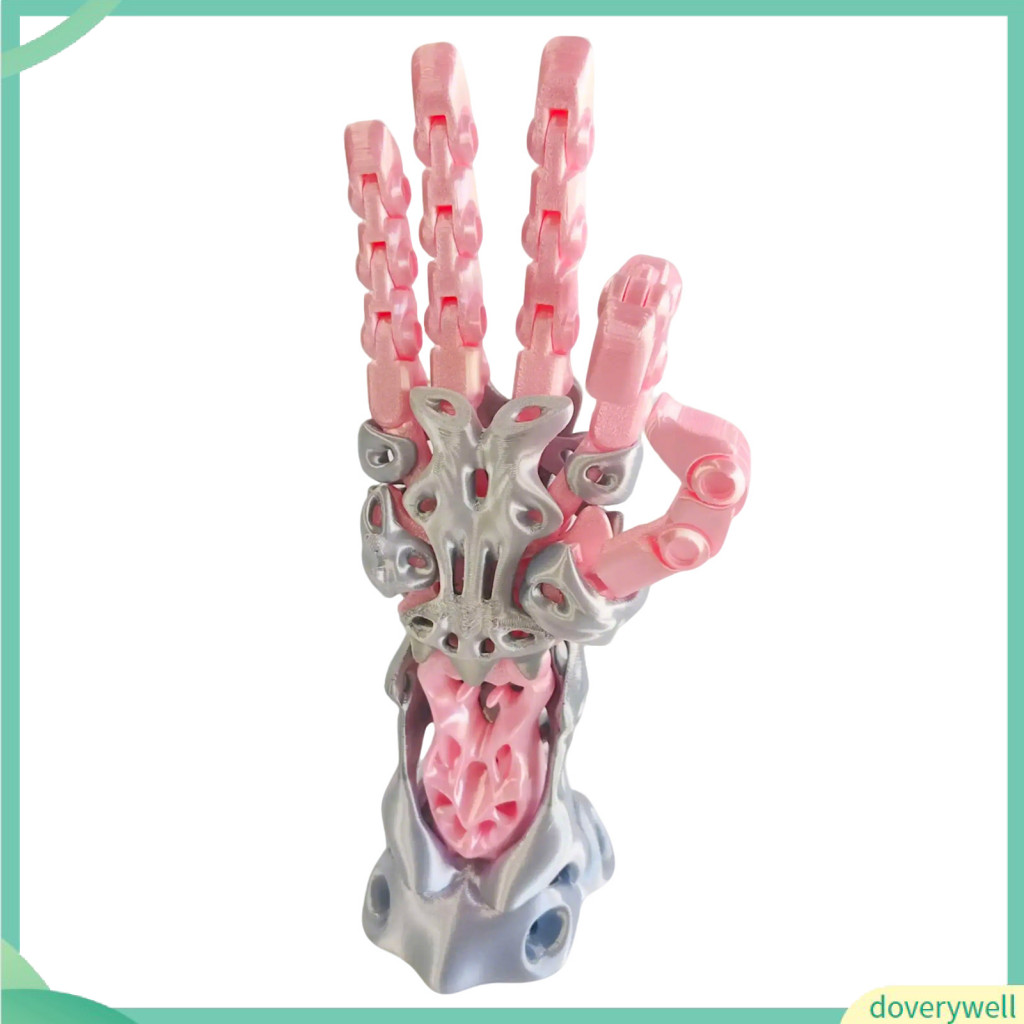 [doverywell] Retro Futuristic Robotic Arm Realistic Finger Movement Art ...