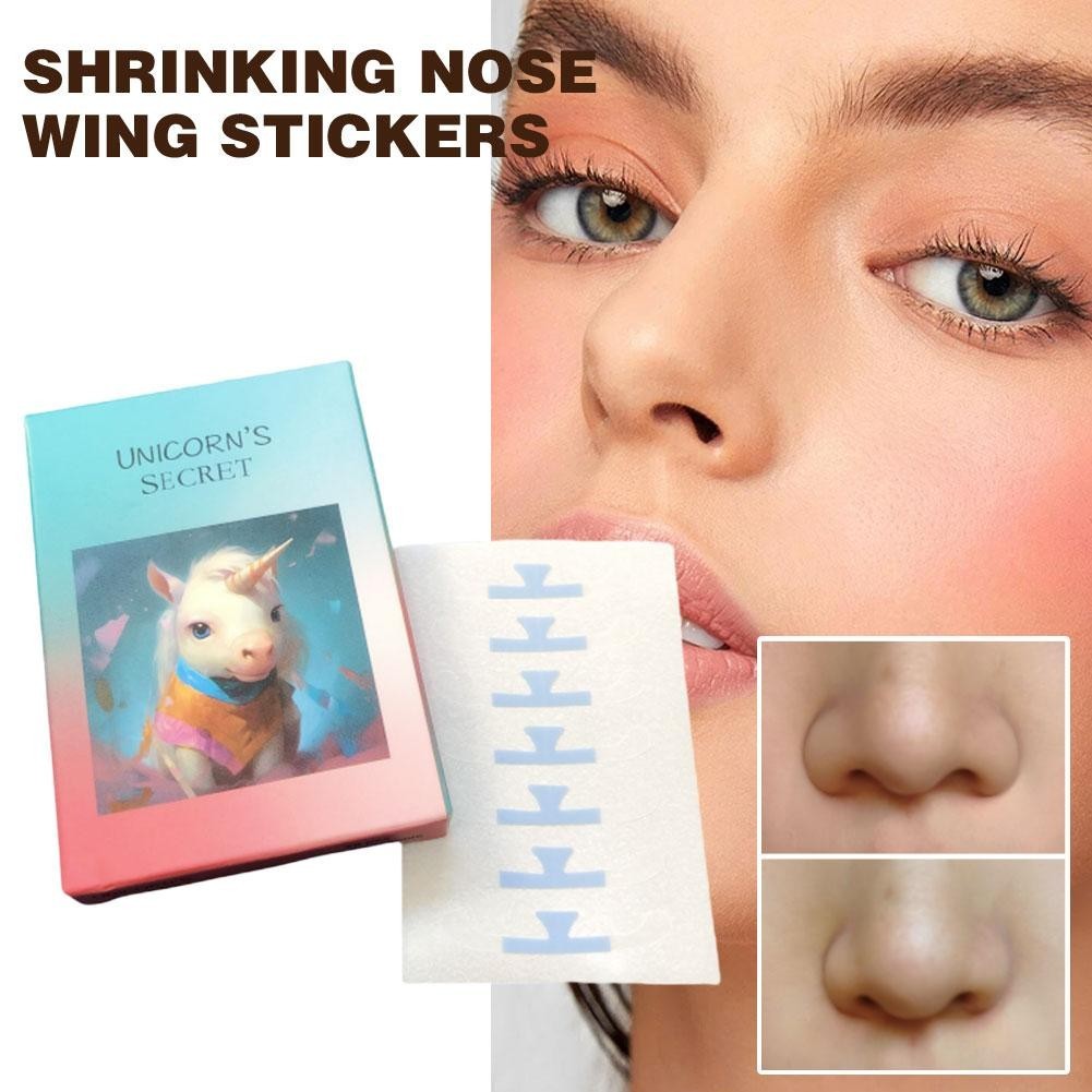Nose Wing Shrinking Stickers Small Nose Narrow Invisible Beauty ...