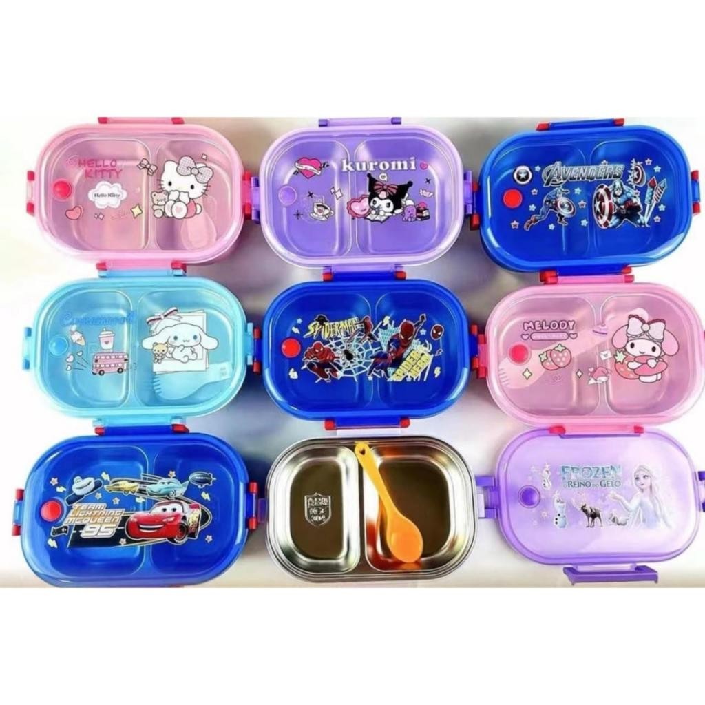 304 Stainless Steel Character Lunch Box / Character Lunch Box / Spill ...