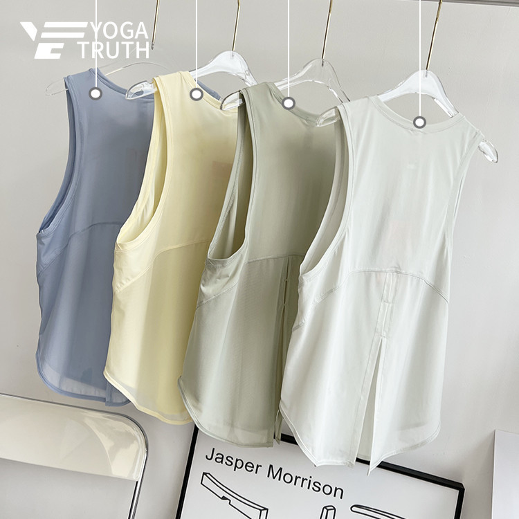 【YOGATRUTH】Running Vest Lightweight Breathable Sleeveless Sports Yoga ...
