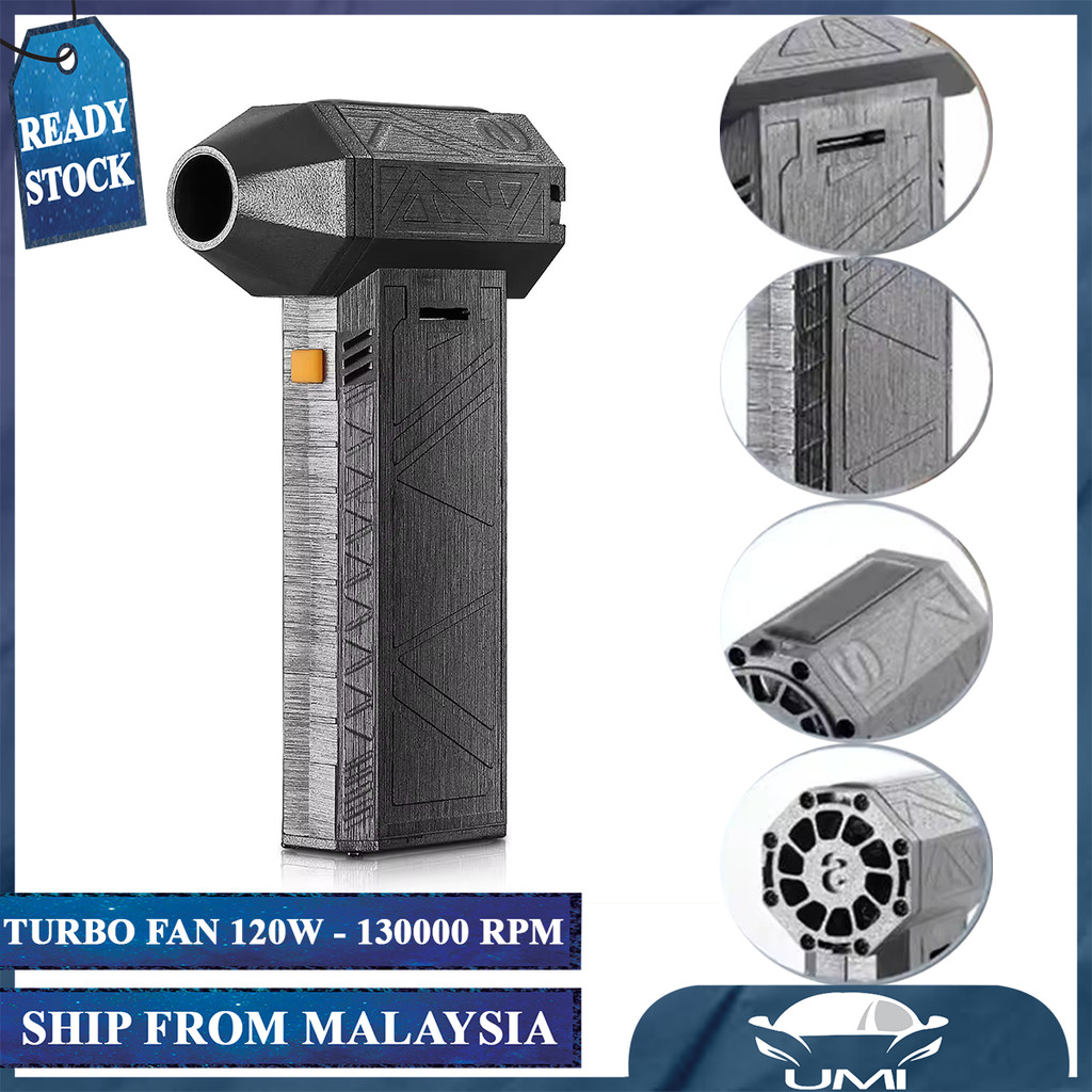 Mini Jet Blower 130000 RPM Portable Cordless Electronic Powered Mini ...