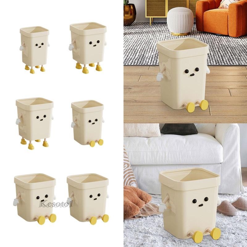 [Kesoto1] Creative Trash Can Cute Garbage Bin Multifunction Funny ...