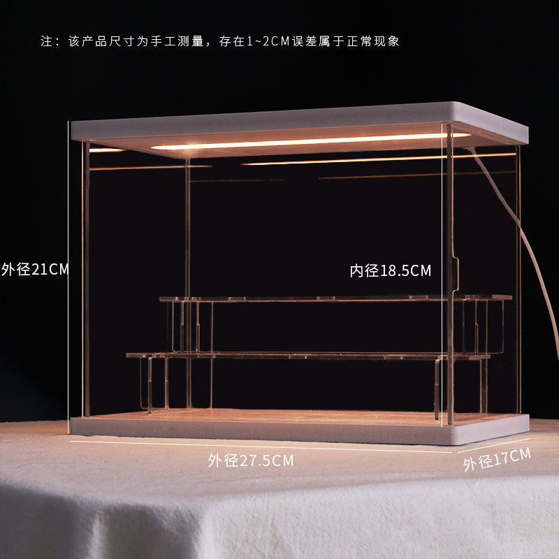 Desktop Pop Mart Display BoxledLight Emitting Display Box Display ...