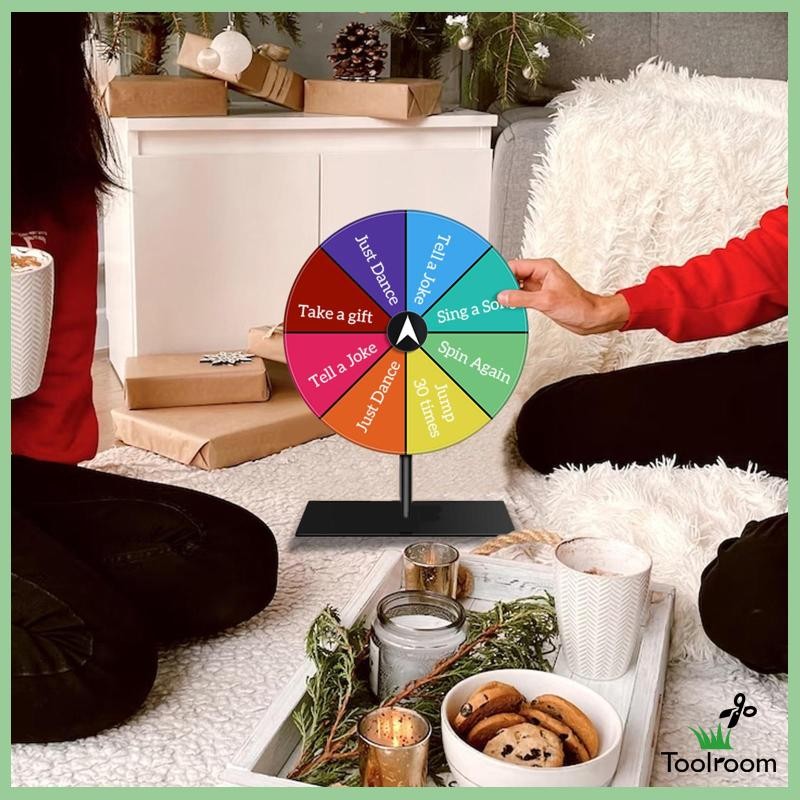 [ Prize Turntable,Lucky Draw Roulette Wheel,Fortune Wheel for ...