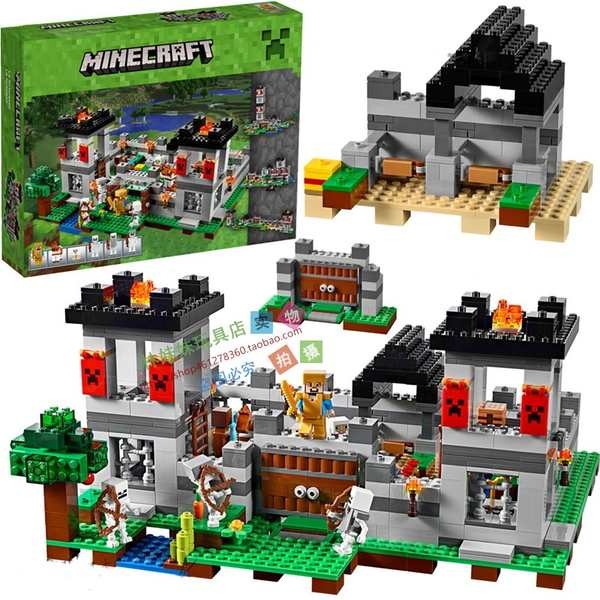 lego minecraft Applies LEGO Minecraft bricks, strongholds, fortresses ...
