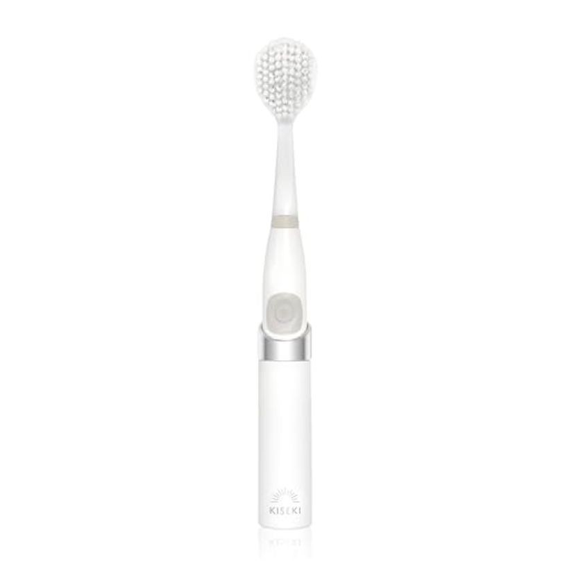 Miracle Oral Care KISEKI Electric Tongue Brush Ultrasonic Vibration ...
